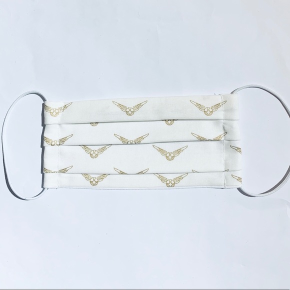 Accessories | Kids Hp Potter Head Golden Snitch Face Mask | Poshmark